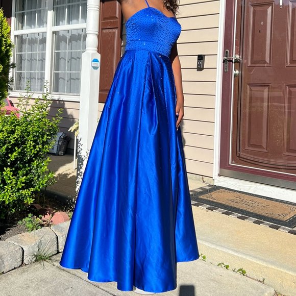 Dresses | Royal Blue Ballgown Prom Dress | Poshmark